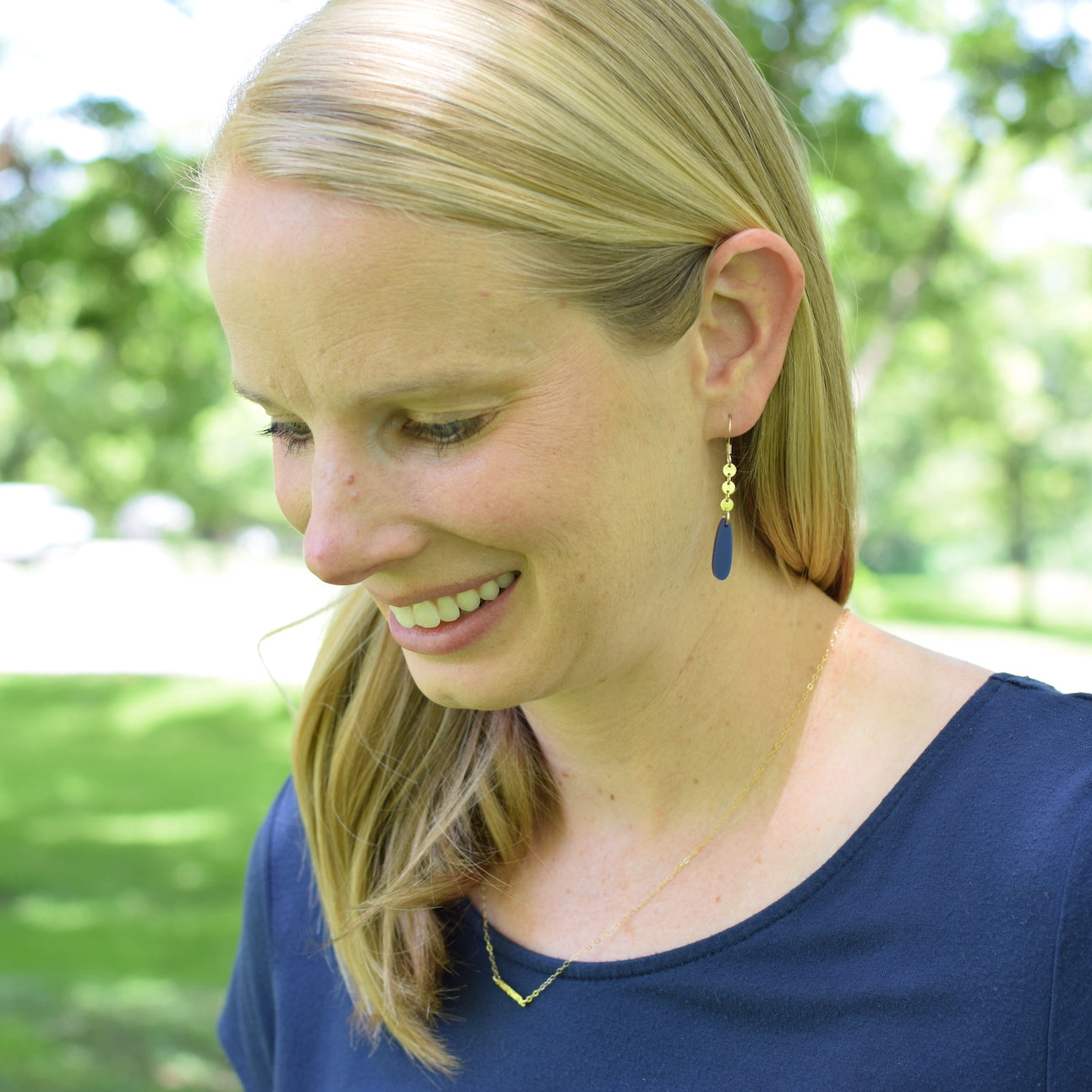 Grace & Wood Co. Lightweight earrings made for everyday life!
