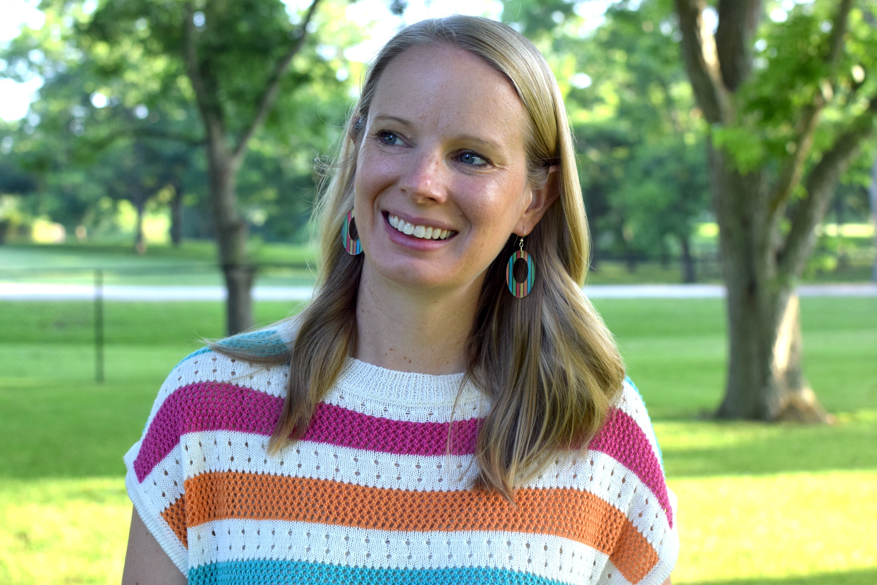 Grace & Wood Co. Lightweight earrings made for everyday life!