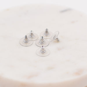 Comfort Clutch Earring Backs - 8 pieces (4 pair)